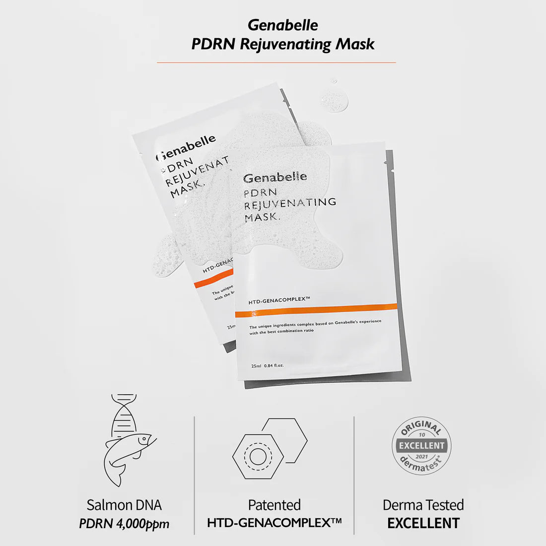 GENABELLE PDRN REJUVENATING MASK SHEET | Skin Basement – SkinBasement