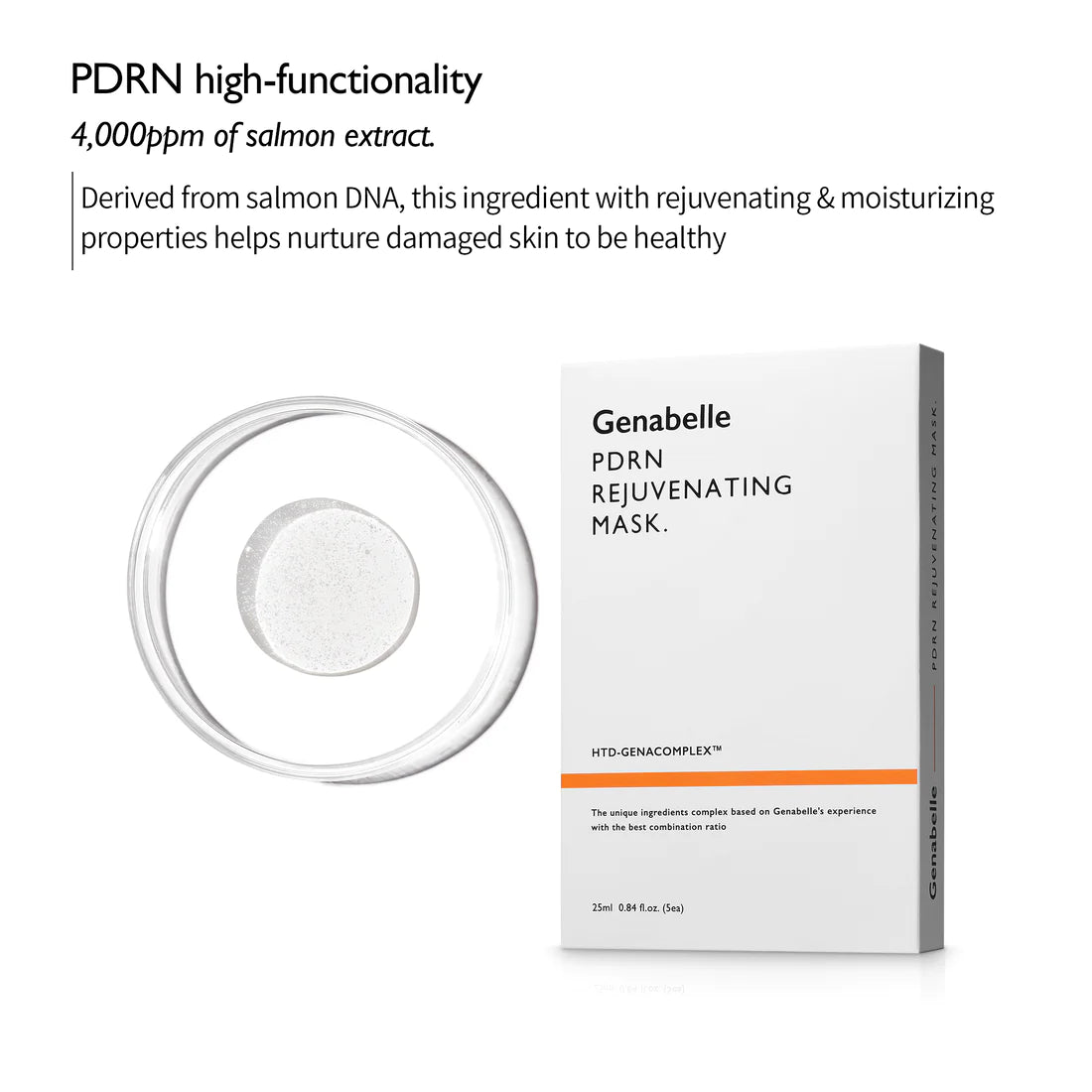 GENABELLE PDRN REJUVENATING MASK SHEET | Skin Basement – SkinBasement